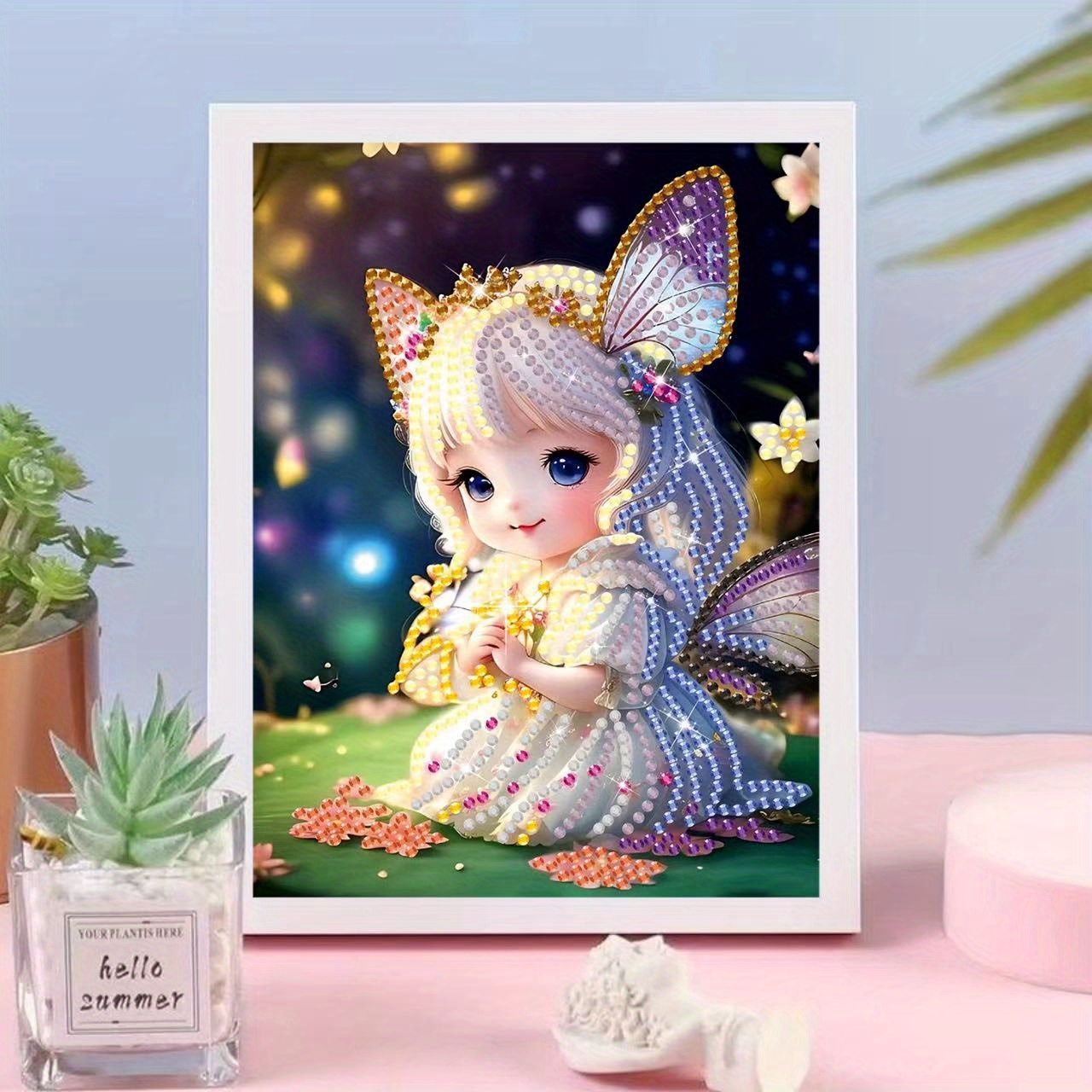 Diamond Painting New Elf Princess Series Frame Paste - Temu Canada