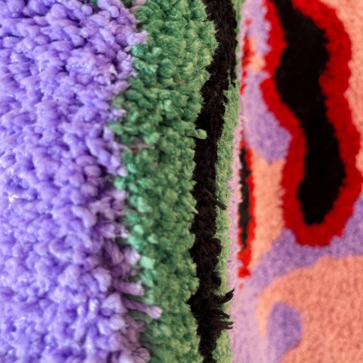 Handmade Tufted Smiling Face Rug Soft Fluffy Carpet Home - Temu United ...