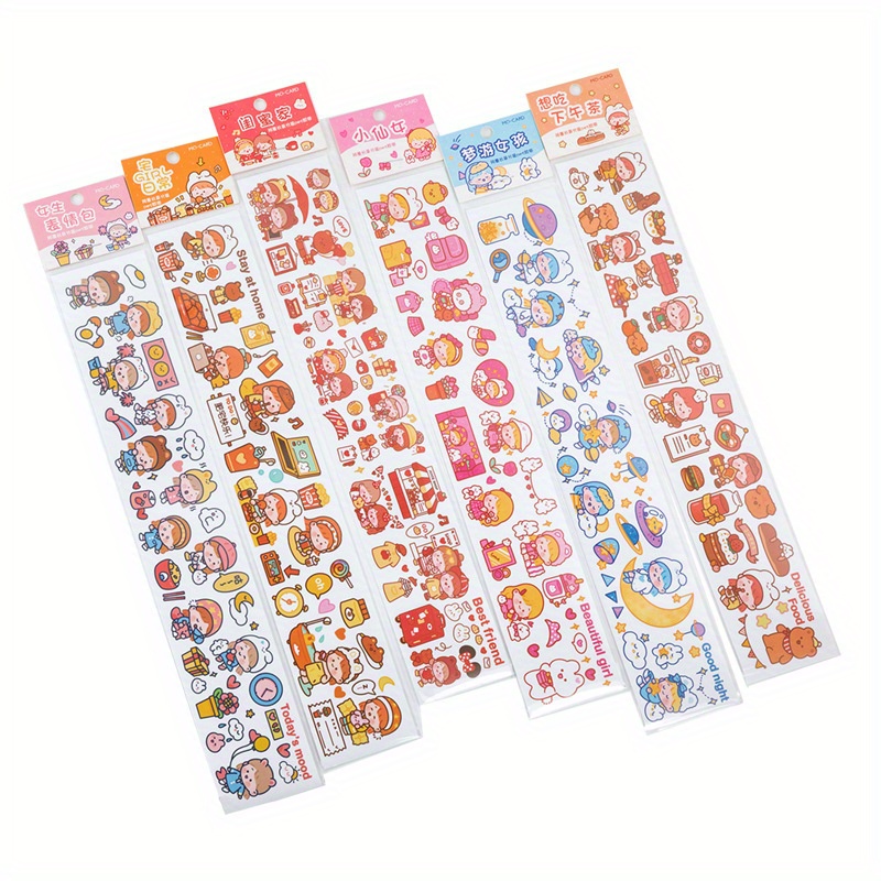 Pet Long Strip Packaging Tape Little Rabbit Team Diary - Temu United ...