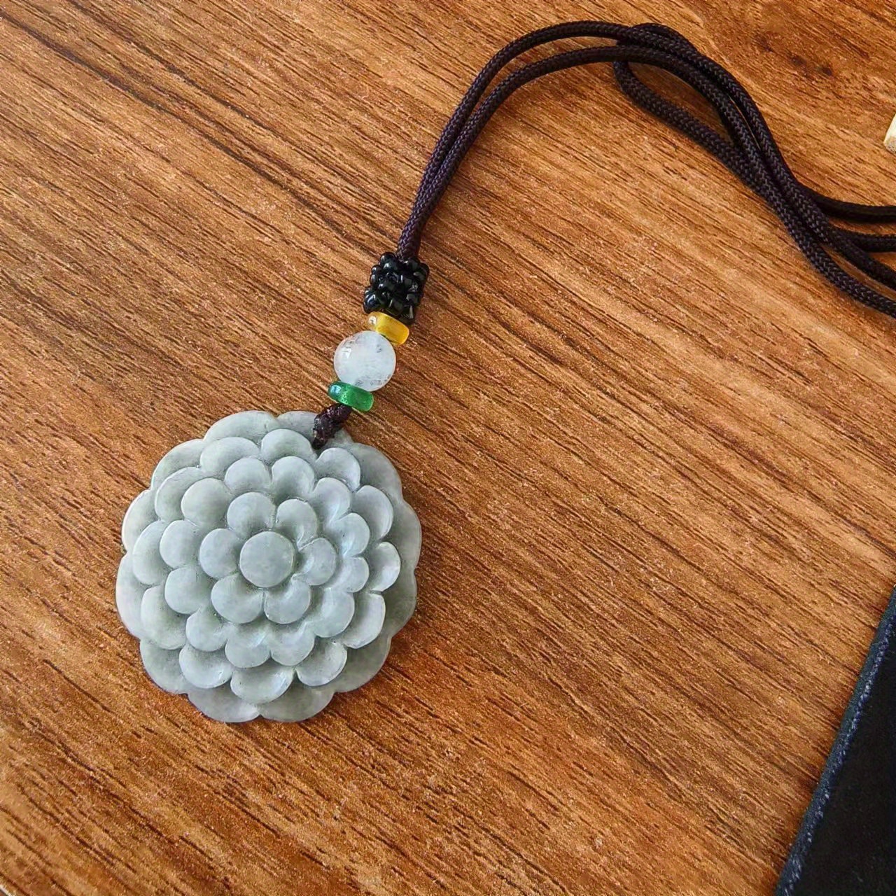 Peony Flower Natural Pendant Elegant Loose Bead Diy - Temu United Kingdom