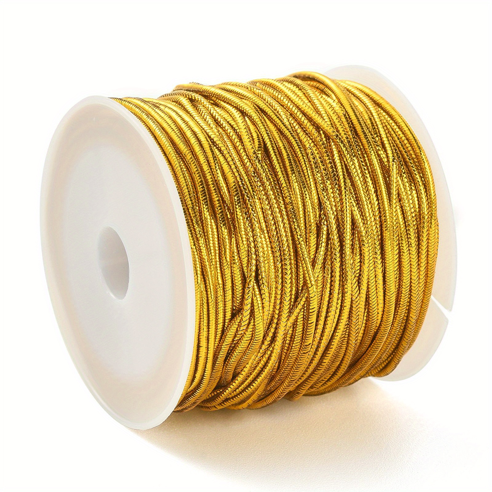 18 yards metallic elastic cords stretch cord ribbon metallic - Temu ...