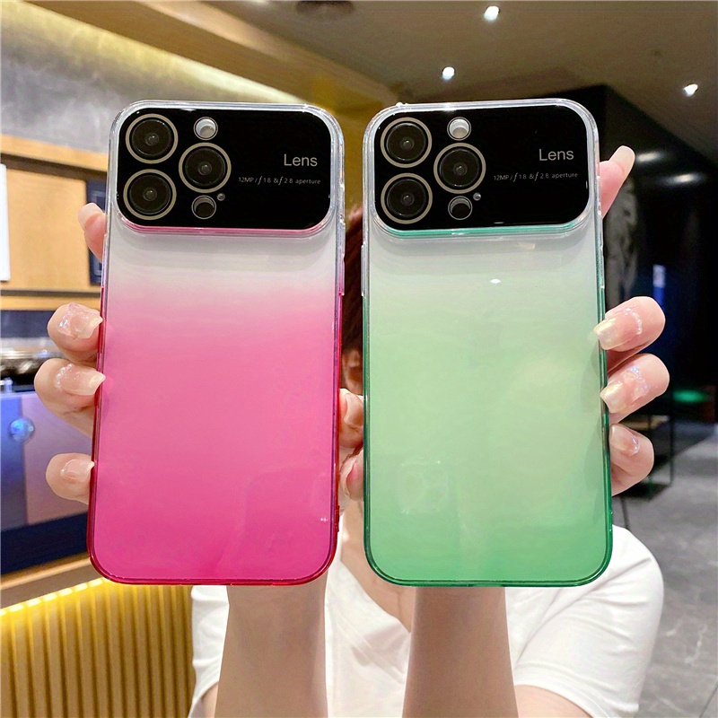 lens film gradient tpu phone case suitable iphone 11 - {region_name}