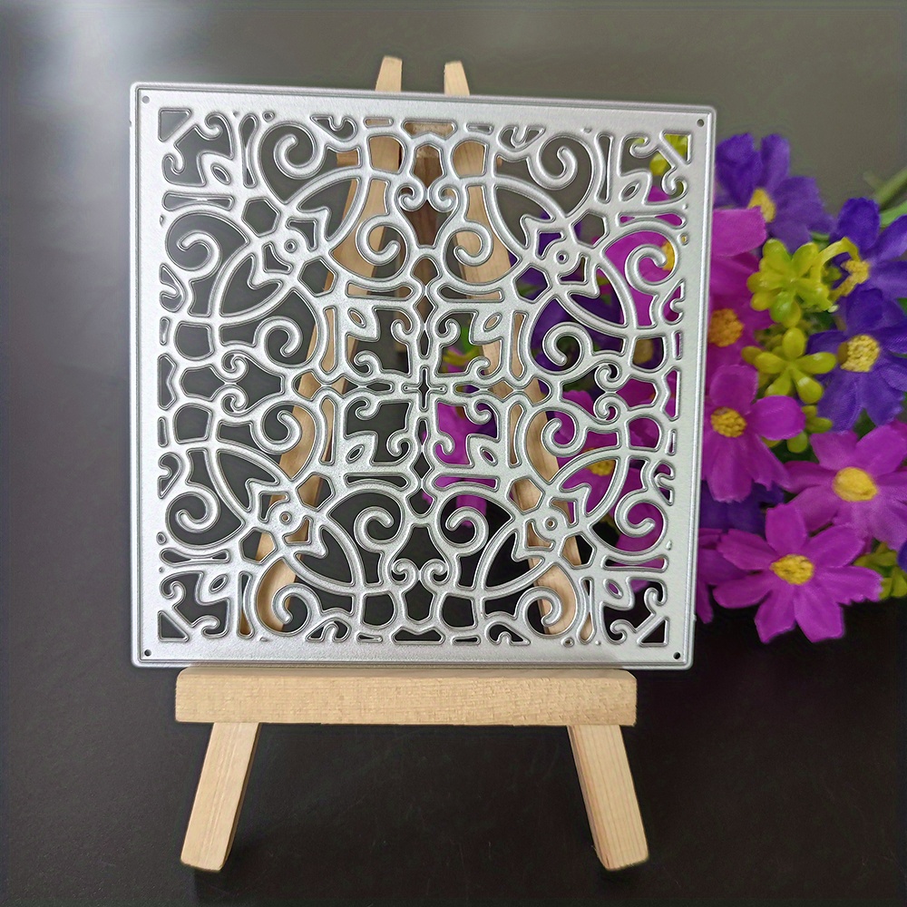 Square Border/pattern Metal Cutting Dies Diy - Temu Australia