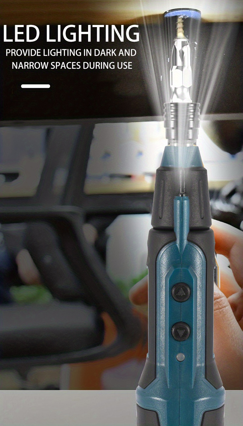 3.6v Rechargeable Electric Screwdriver Flashlight Mini - Temu