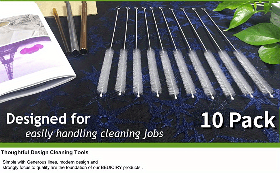Extra Long Straw Cleaner Brush Extra Wide Pipe - Temu United