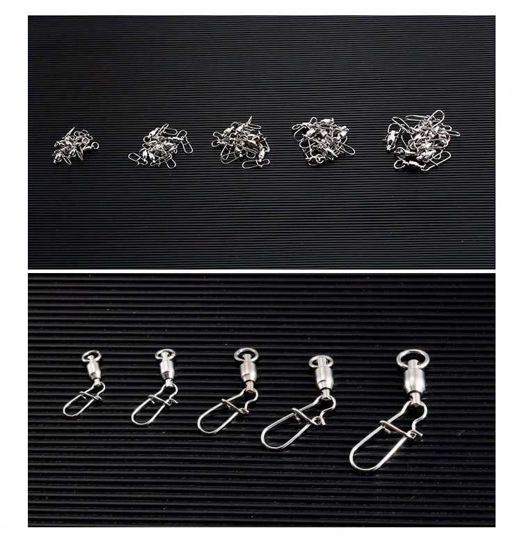 stainless steel rotatable fishing hook connectors ball - {region_name}