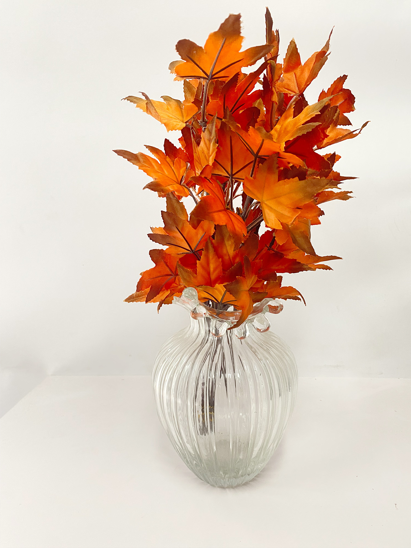 Thanksgiving Decoration Artificial Maple Leaves Branch - Temu Canada