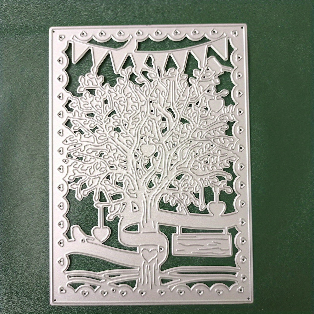 Rectangle Unique Tree Metal Cutting Dies Diy - Temu United Kingdom