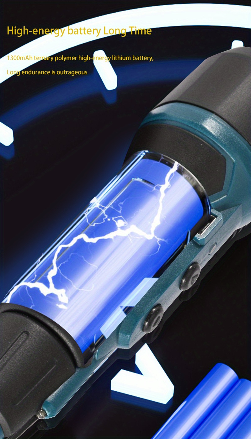 3.6v Rechargeable Electric Screwdriver Flashlight Mini - Temu