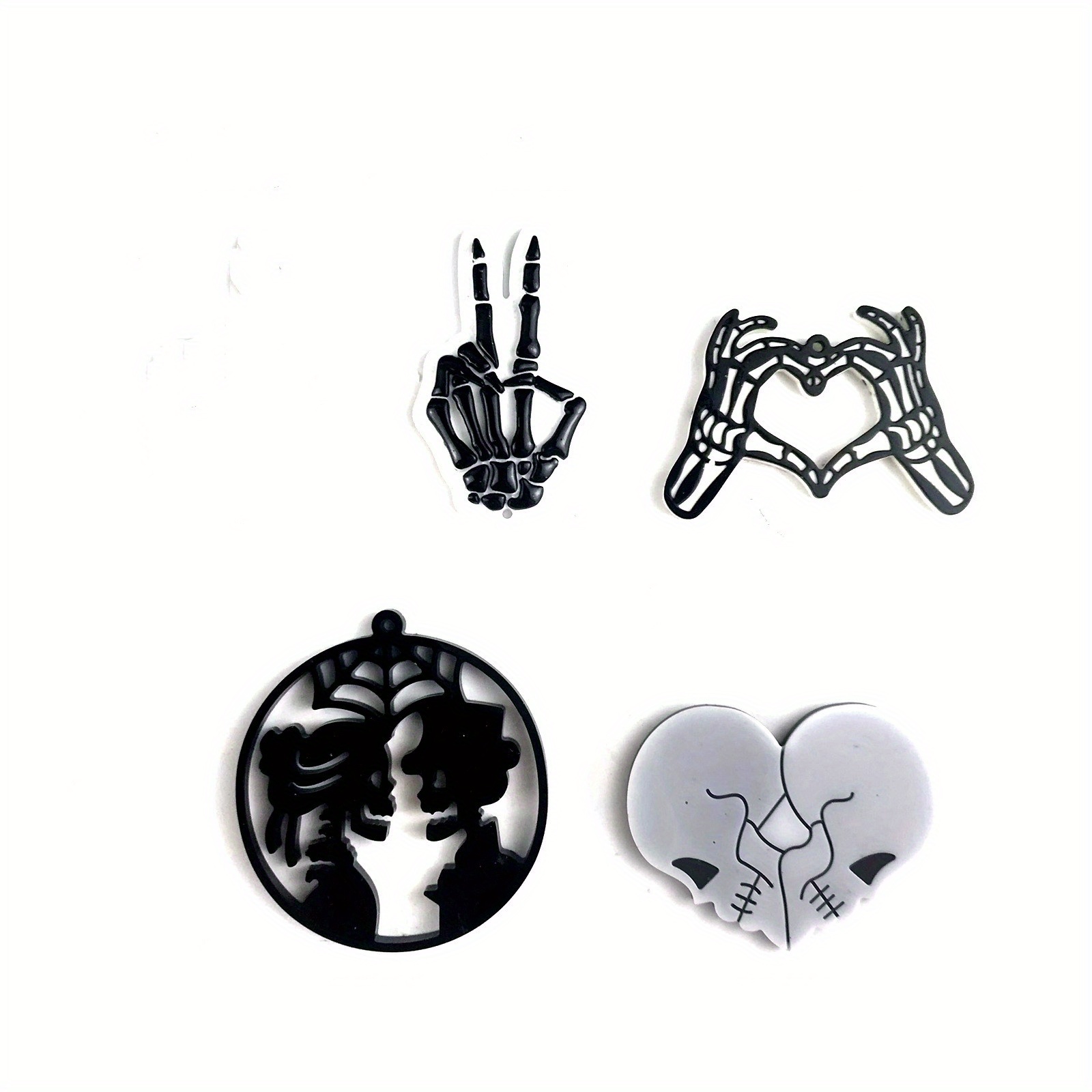 Skeleton Hand Creative Keychain Pendant Mold Fashion - Temu Australia
