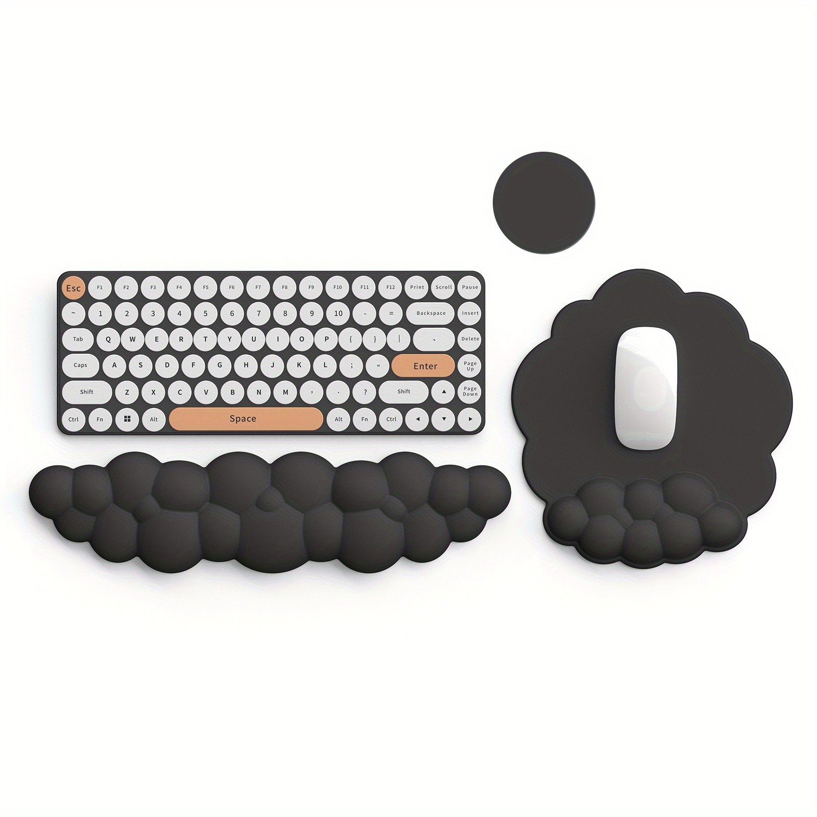 Gaming Mouse Pad Wrist Rest Ergonomic Cloud Wrist Rest - Temu