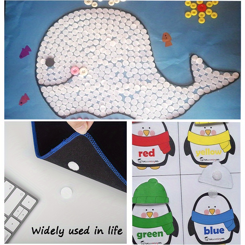 Self Adhesive Dots Contains 0.39 Inch perfect School - Temu United Kingdom
