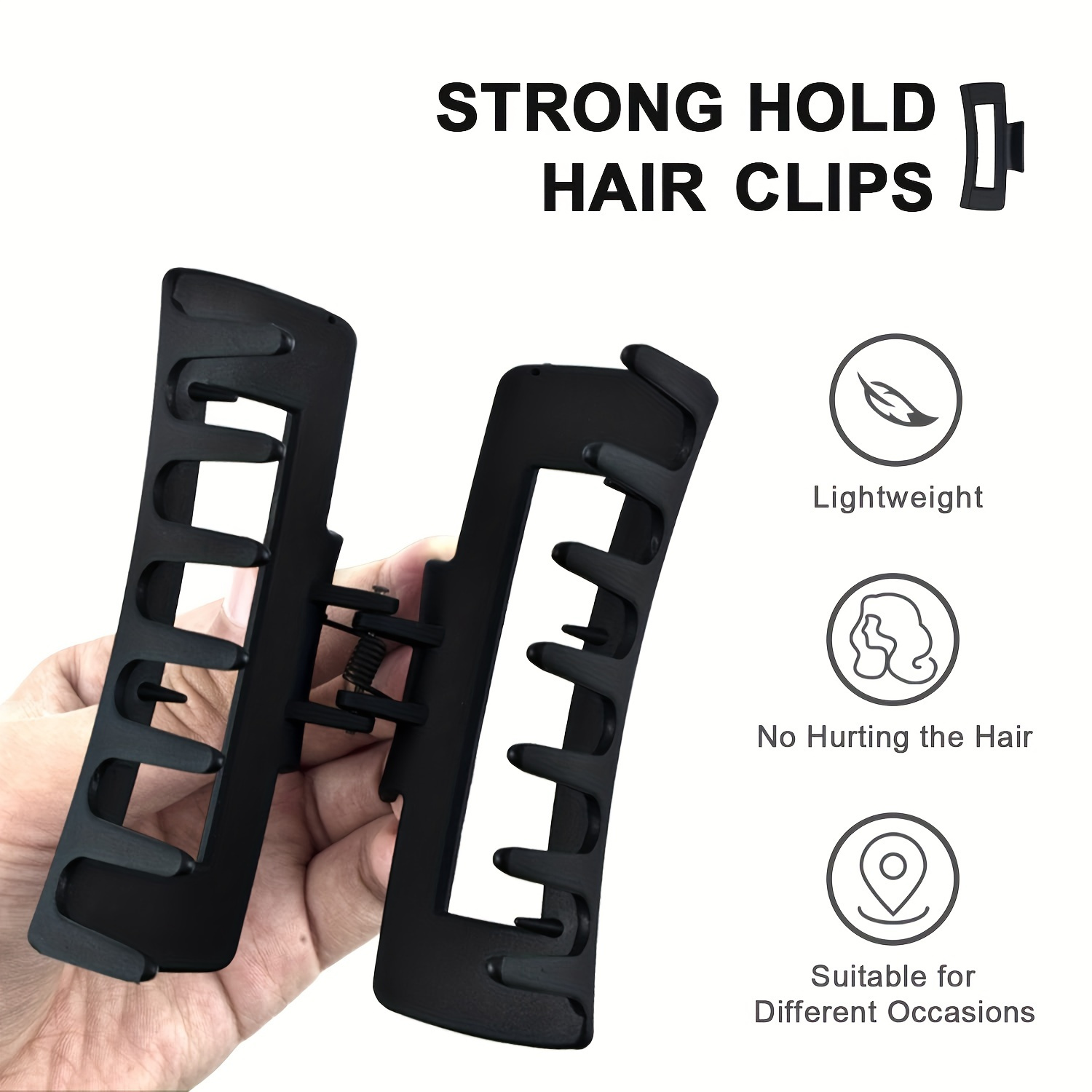 large hair claw clips hair clips women - Temu New Zealand
