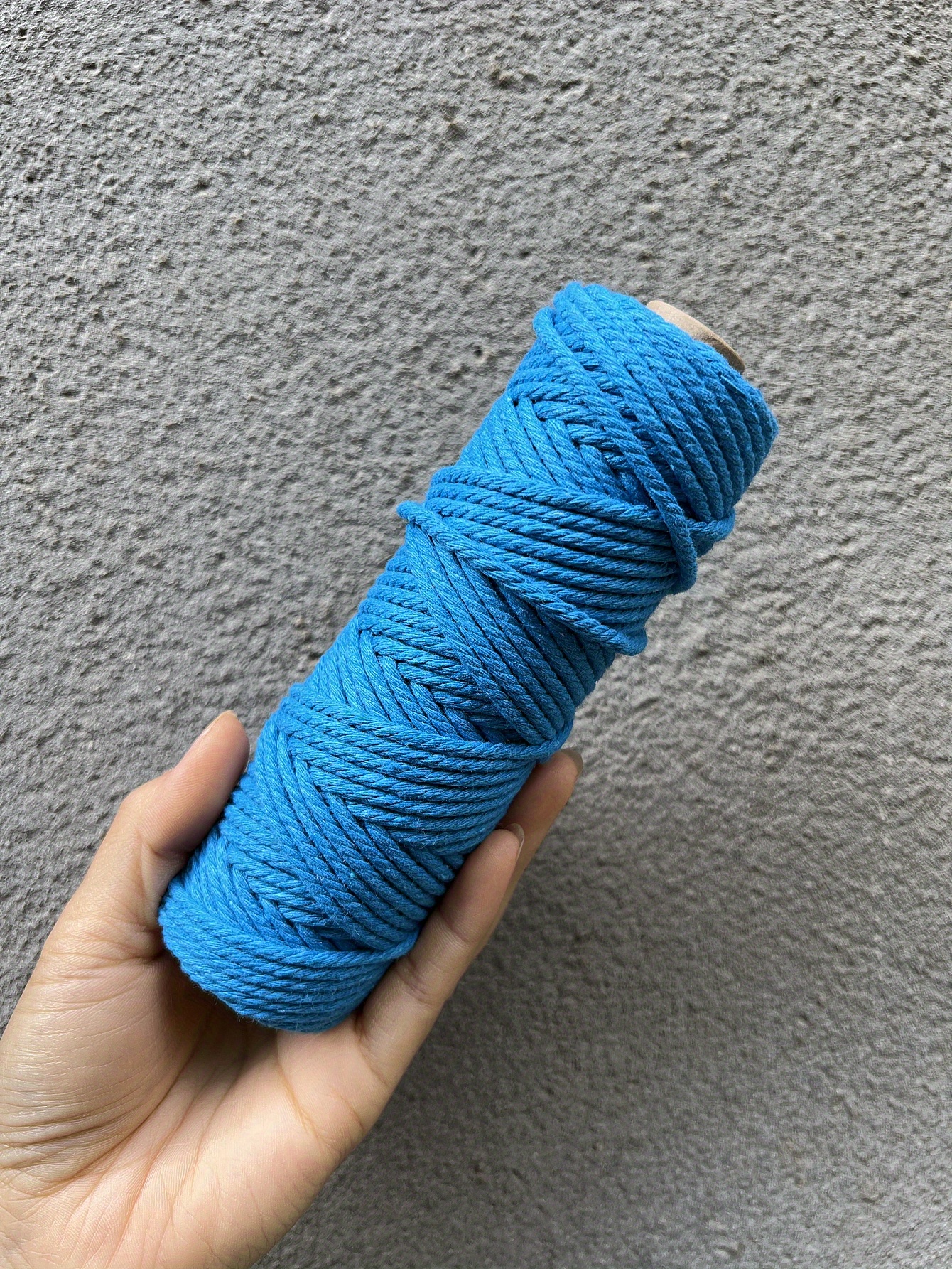 1roll 50m Length Diameter 3mm Handmade Woven Cotton Rope Tapestry Woven ...