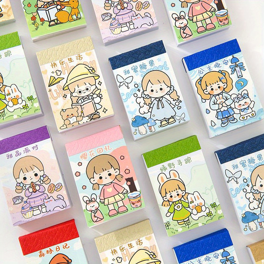 Sticker Book Mark Season 4 Series Cute Hand Account - Temu New Zealand