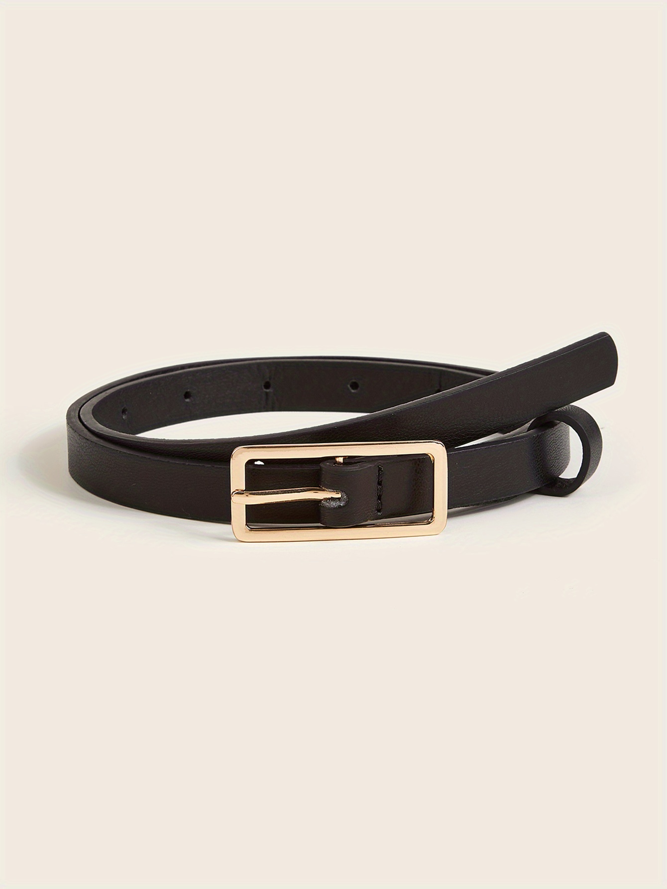 Kids Girls Fashion Pu Leather Simple Plain Color Belt - Temu New Zealand