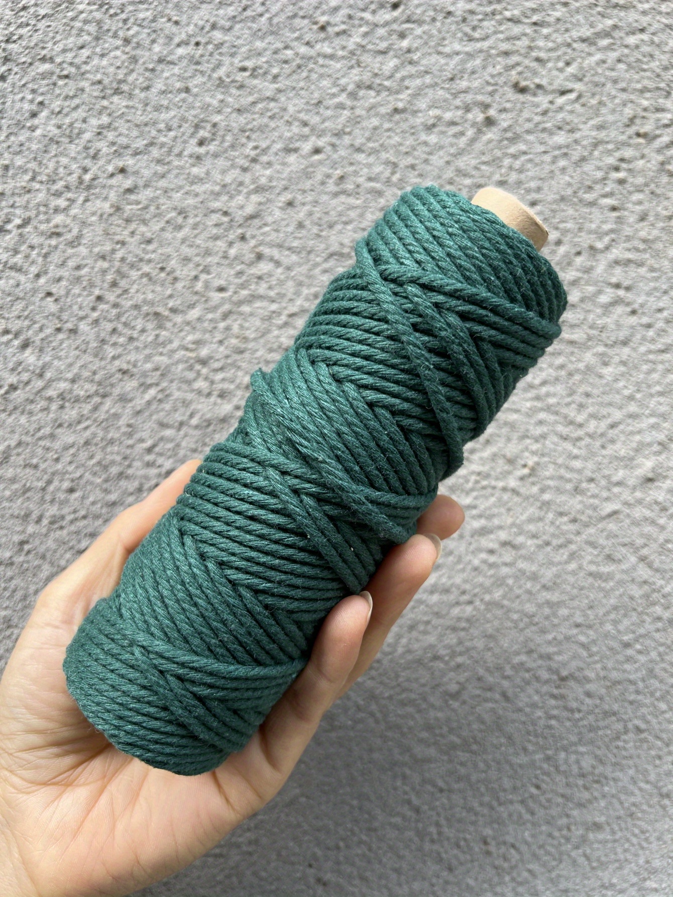 1roll 50m Length Diameter 3mm Handmade Woven Cotton Rope Tapestry Woven ...