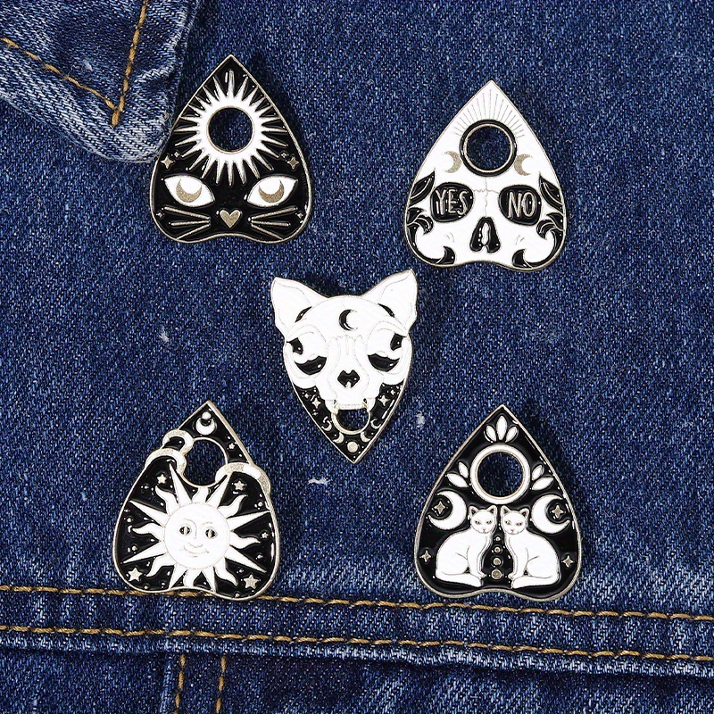 creative cartoon cute cat moon alloy - Temu Canada