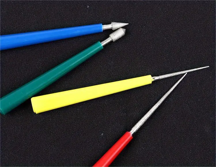 금속 비딩 바늘 세트 보석 제작용 수동 리머 바늘 도구 Diy 크래프팅 구멍 확장 전기포식 도금 고정밀 쉬운 Temu