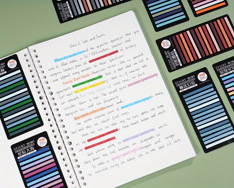 Morandi Color Index Stickers Small - Temu New Zealand