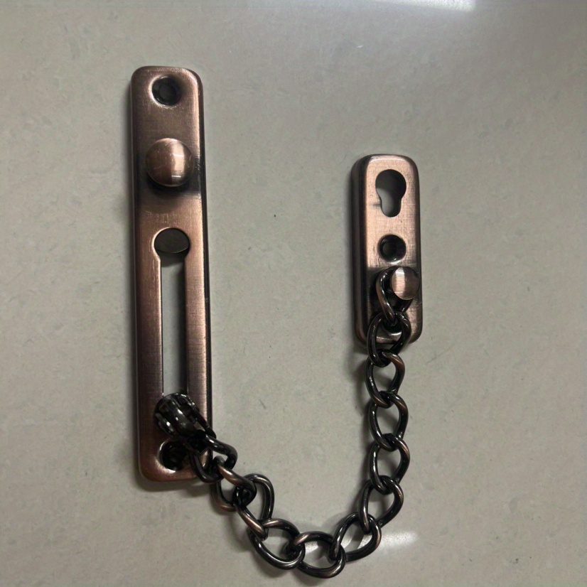 Heavy Duty 304 Stainless Steel Door Chain Lock Spring Anti - Temu ...
