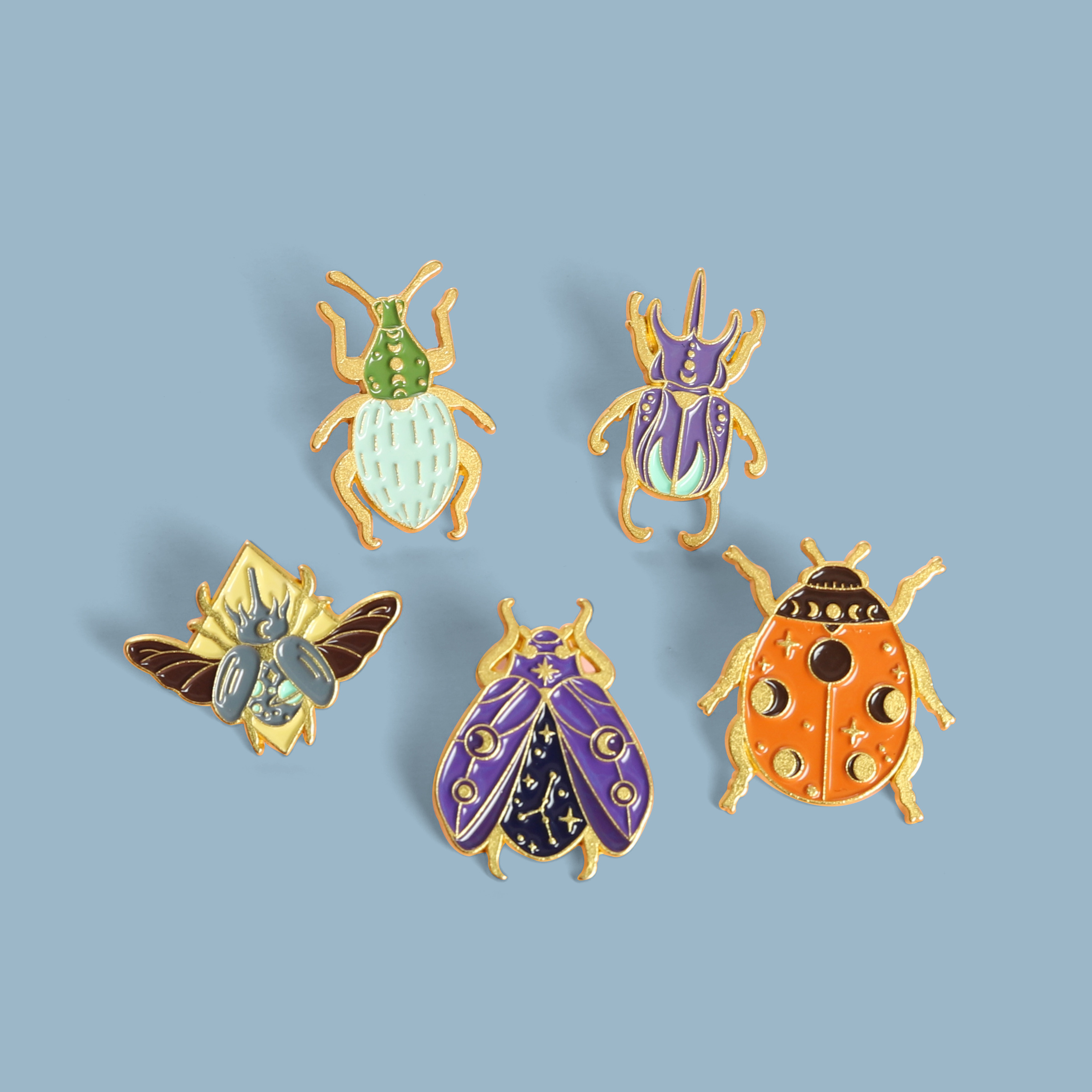 Small Cute Insect Alloy Brooch Enamel Pin Badge Clothes Bag - Temu Canada