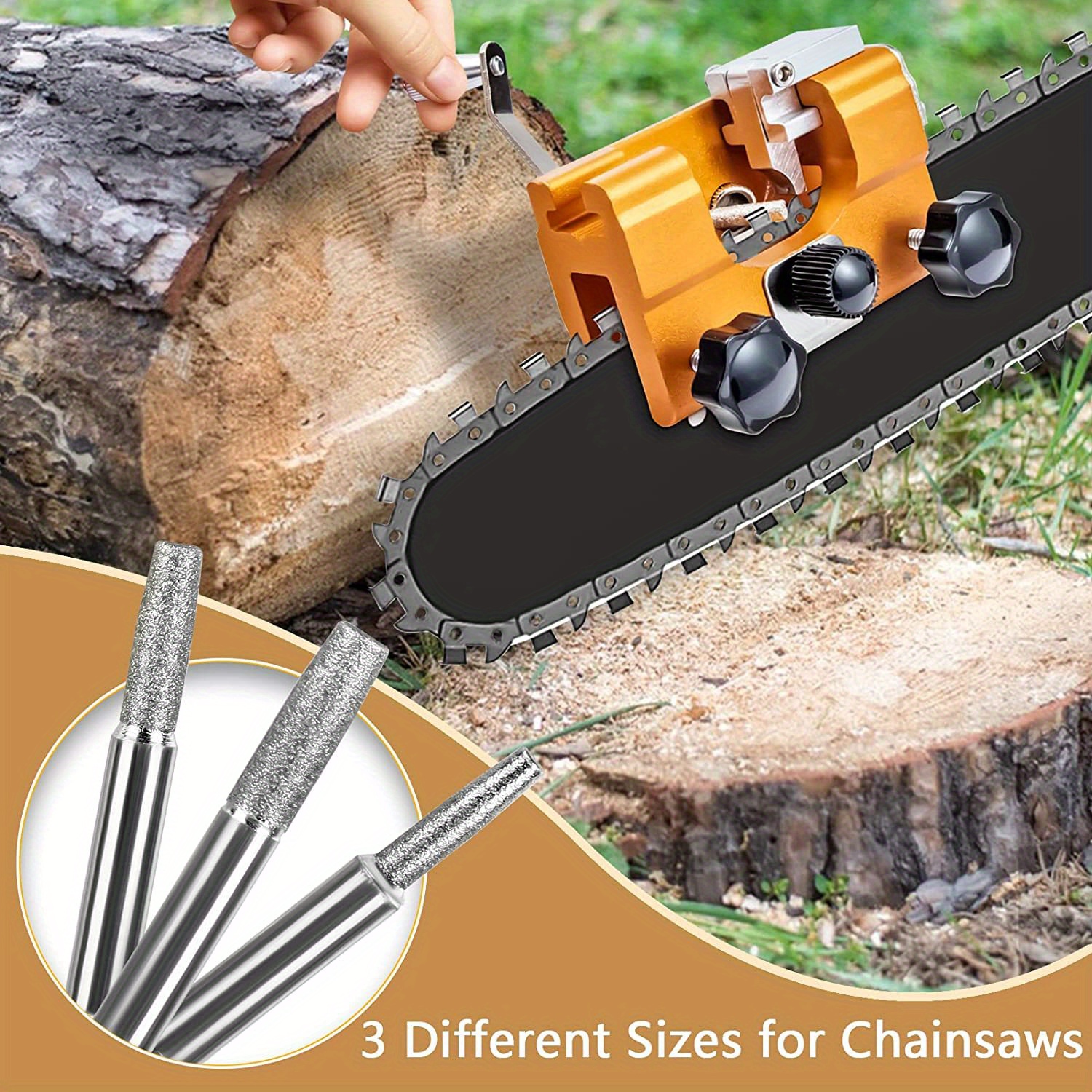 Hand Crank Chain Grinder Hand Chain Sharpener - Temu
