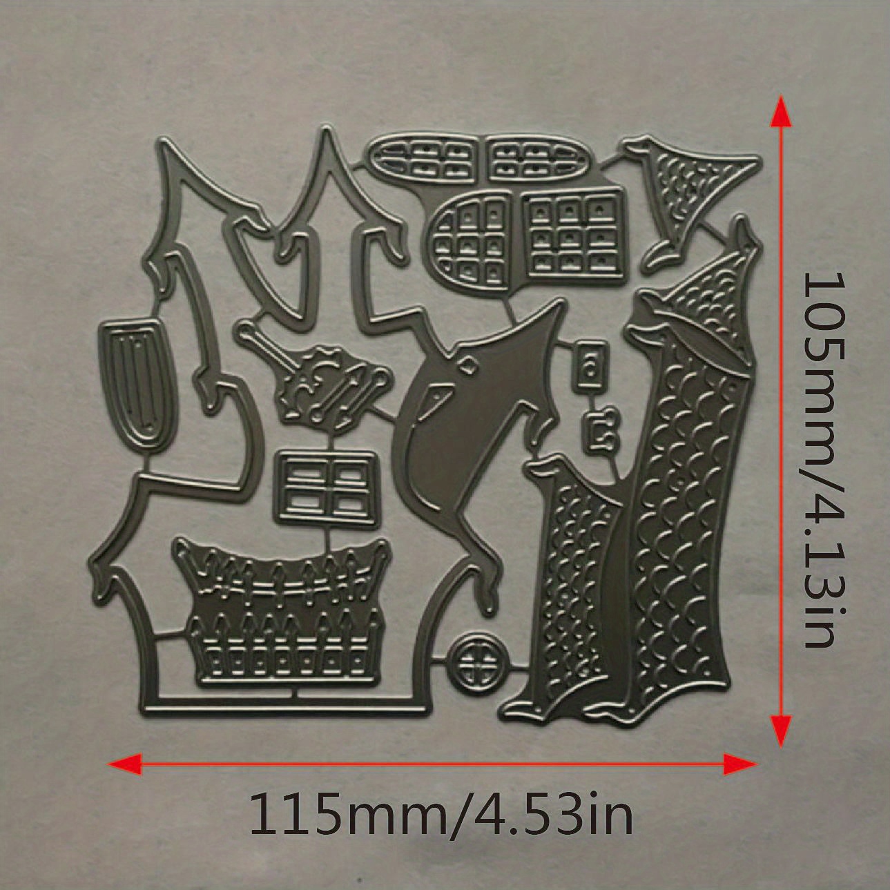 Metal Cutting Dies Halloween Ghost - Temu