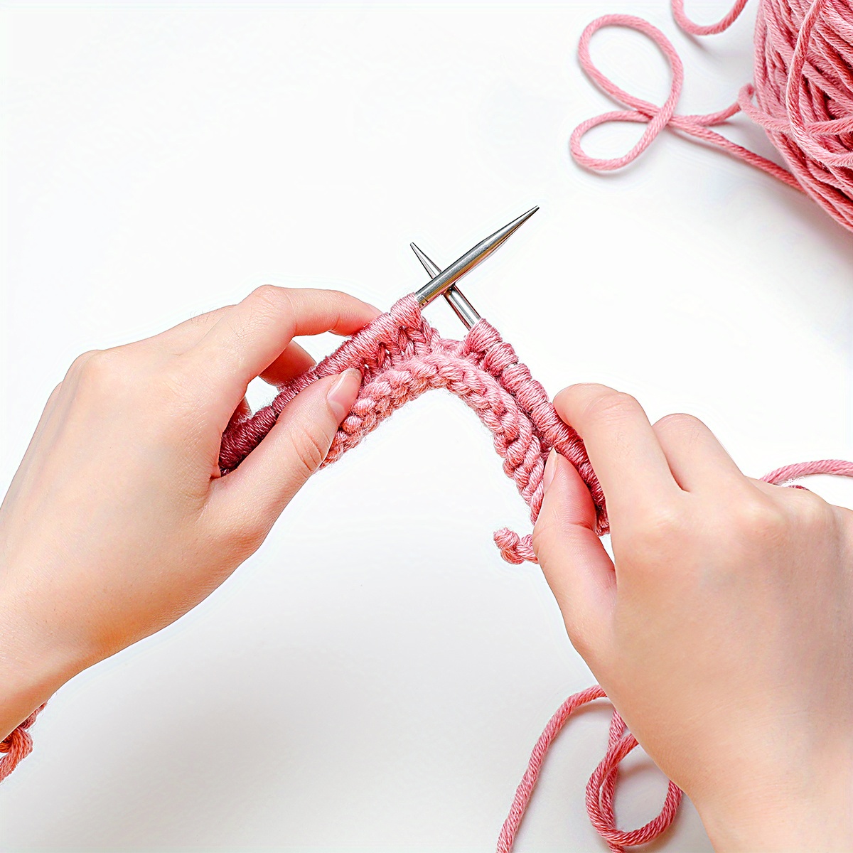 1set Steel Knitting Set For 14 Pcs Metal Knitting For Knitting - Arts ...
