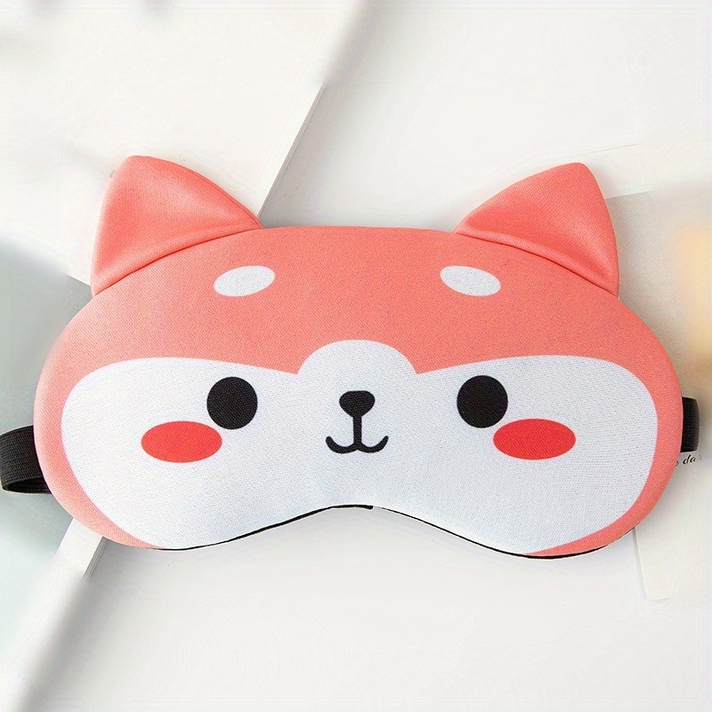 cute cartoon fox adjustable sleeping eye mask hot cold - Temu Australia