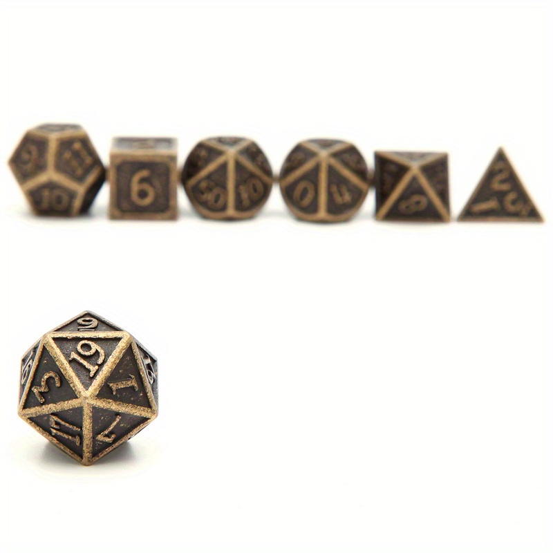 Metal Dice Polyhedral Dice - Temu United Kingdom