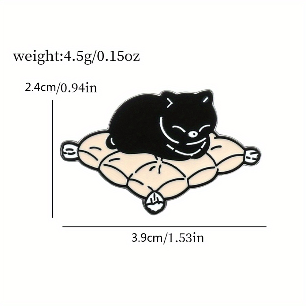 Cartoon Animal Theme Brooch Set Creative Enamel Pin Wallet - Temu Australia