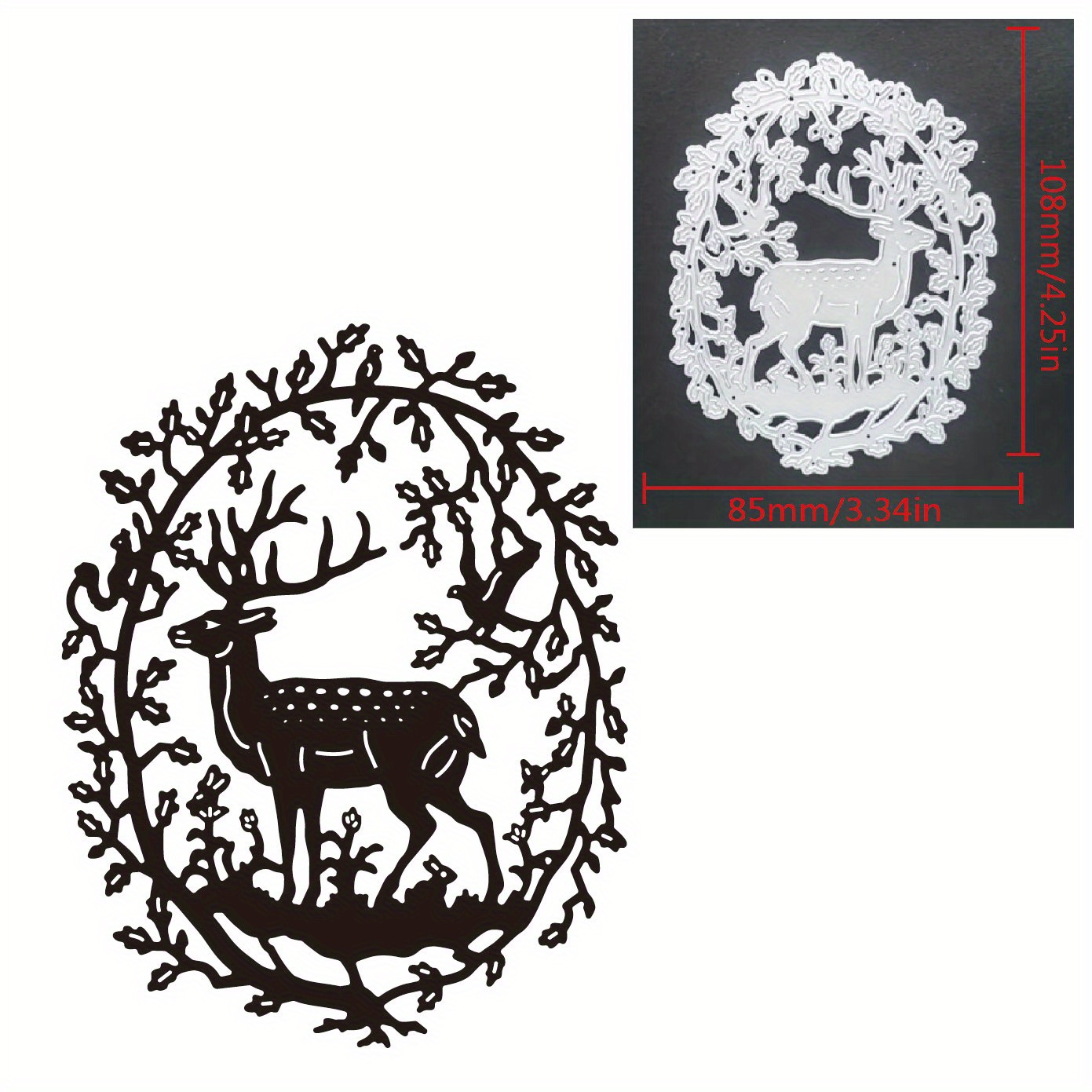 Farm Animals Horse Metal Cutting Dies Cut Decoration Diy - Temu