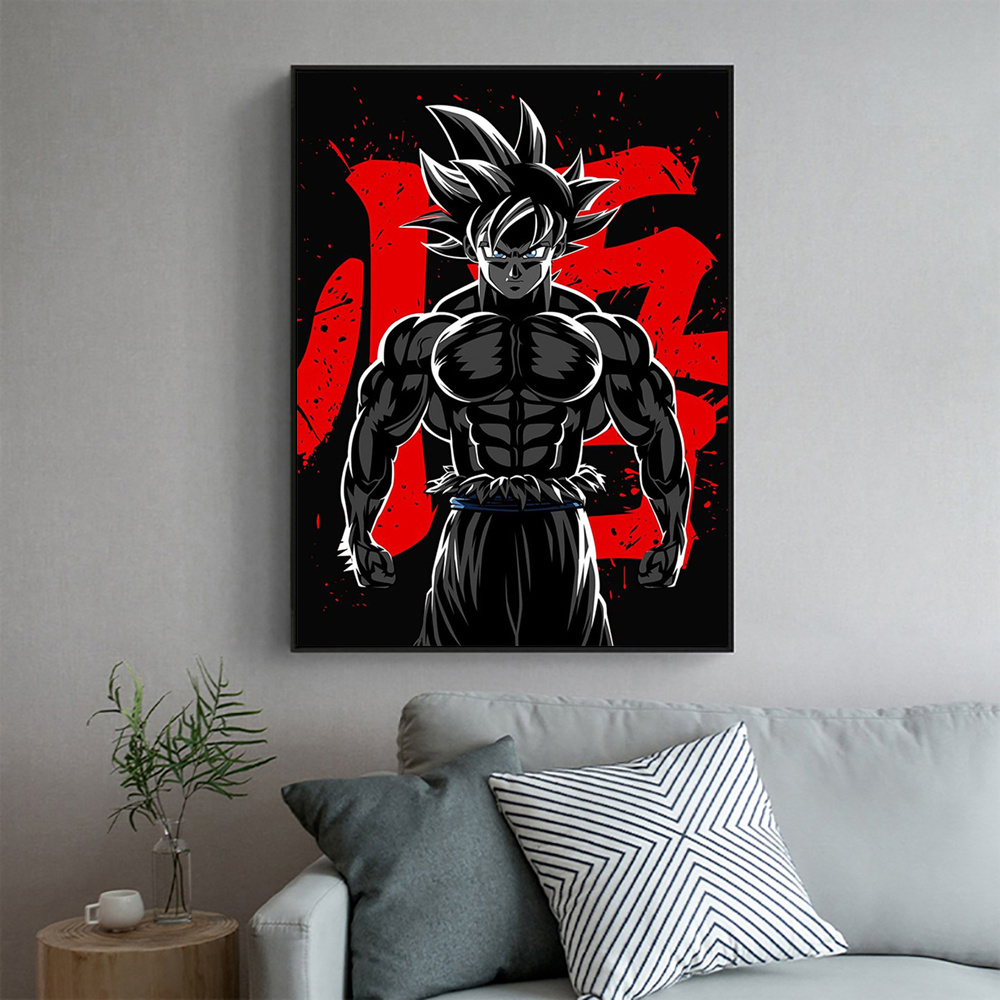 Japanese Anime Poster Cool Anime Characters Wall Art - Temu