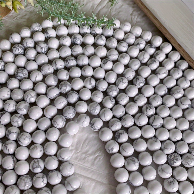 Crystal White Turquoise Beads Natural Materials Different - Temu Canada