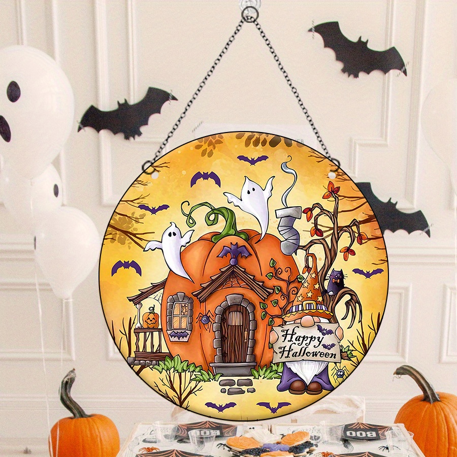 halloween acrylic window ornaments - Temu Canada