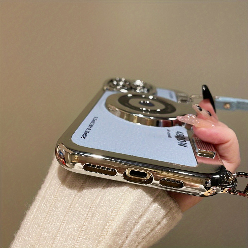 Three dimensional Retro Camera Soft Case Electroplating - Temu Kuwait