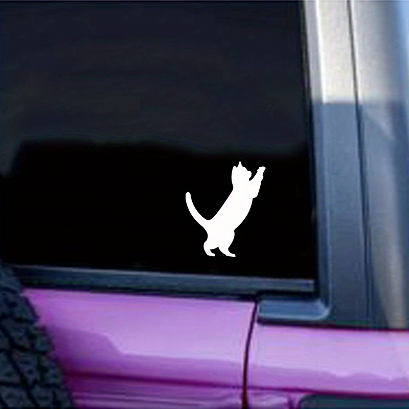 Cat Bonnet Modified Vinyl Waterproof Stickers Windows Glass - Temu Canada