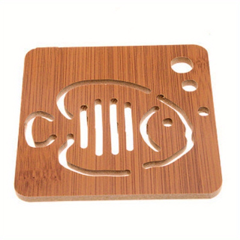 Wooden Coaster Large Heat Insulation Mat Kitchen Anti Scald - Temu Ireland