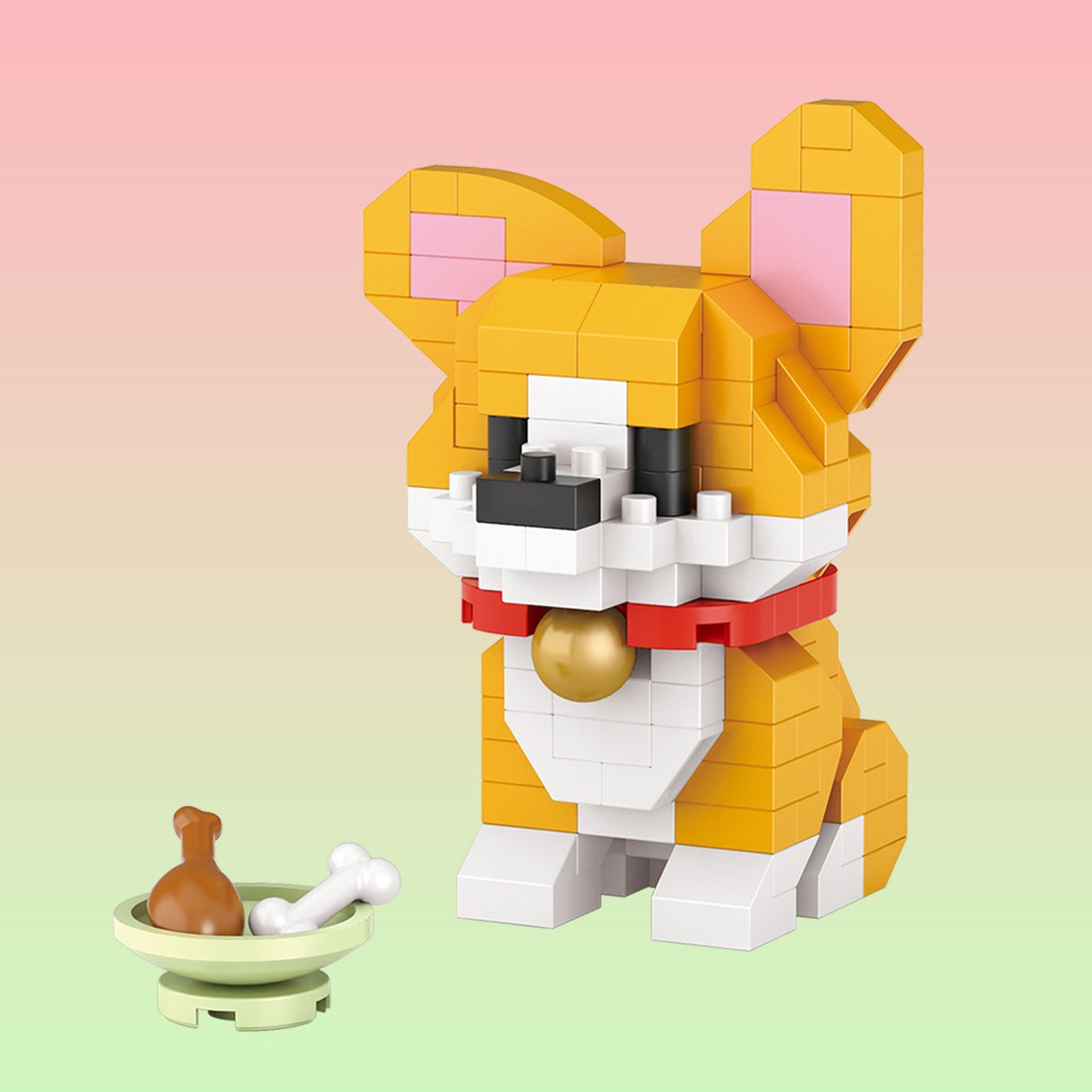 Série De Zoo Avec Des Chiots, Des Pingouins, Des Lapins, Des Hamsters ...