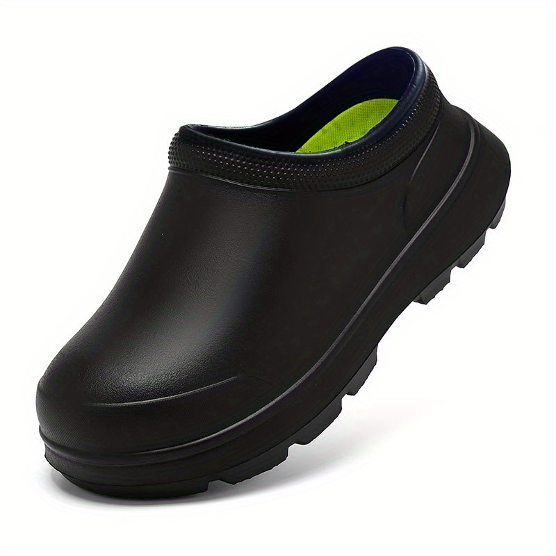 Men's Chef Clogs Non-slip Oil-proof Wear-resistant Multifunctional Work ...