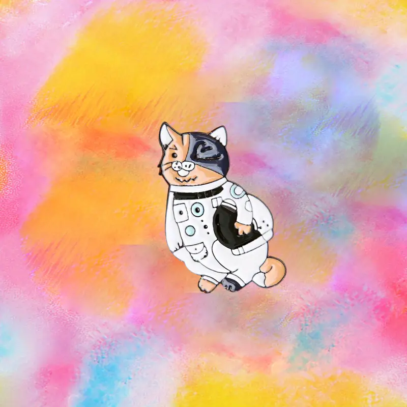 Lindo Broche Gato Astronauta Dibujos Animados Pin Anime Tema - Temu Mexico Lindo Broche Gato Astronauta Dibujos Animados Pin Anime Tema - Temu Mexico