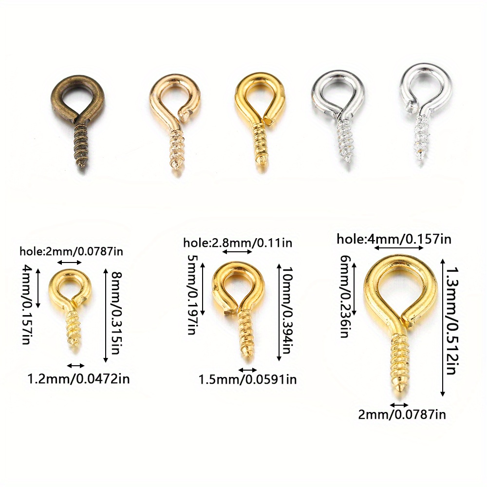 small mini eye needle hook le diy materials jewelry - Temu New Zealand