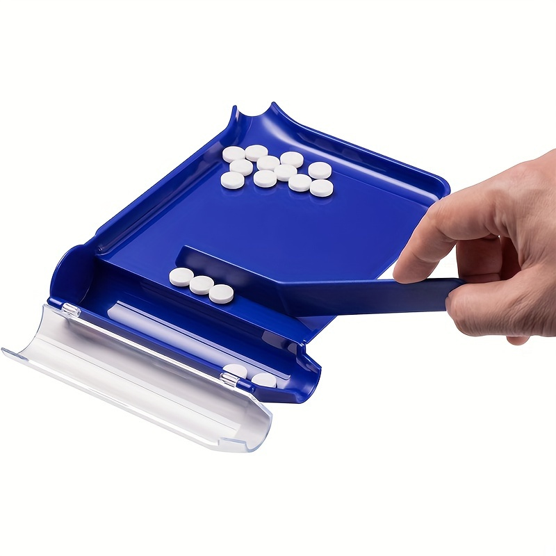 Tablet Counting Tray Scraper (blue L Shape) - Temu