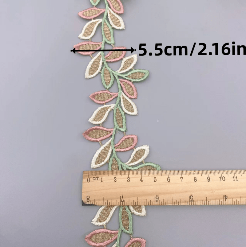 1 yard golden water soluble embroidery - Temu United Kingdom