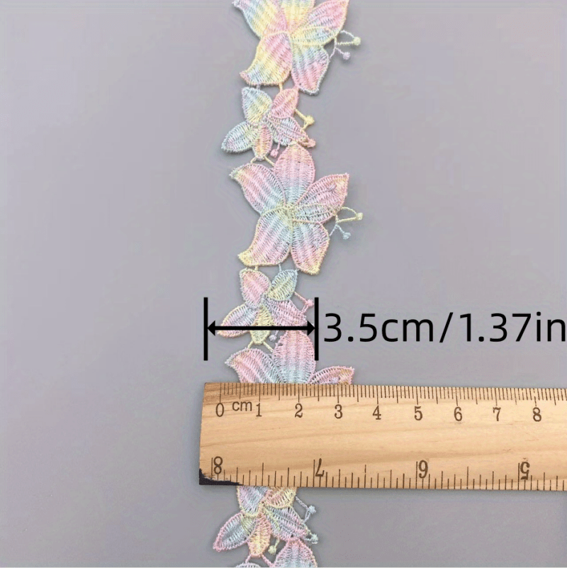 3 Yards Long Colorful Lace Dress Accessories Lace - Temu