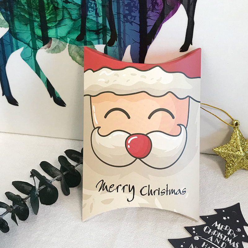 christmas candy gift box cake cookie pillow box small - Temu Australia