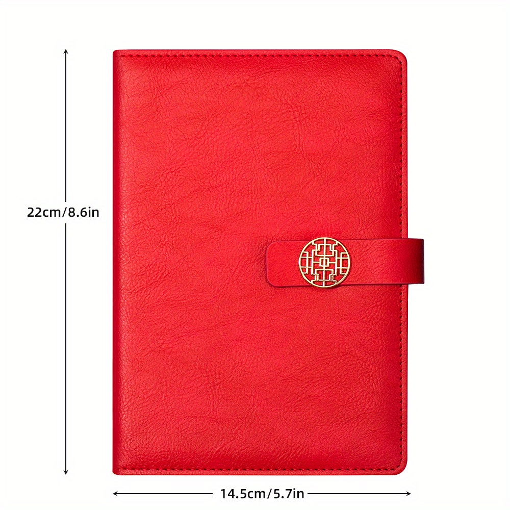 a5 business notebook high quality pu leather magnetic - Temu Canada