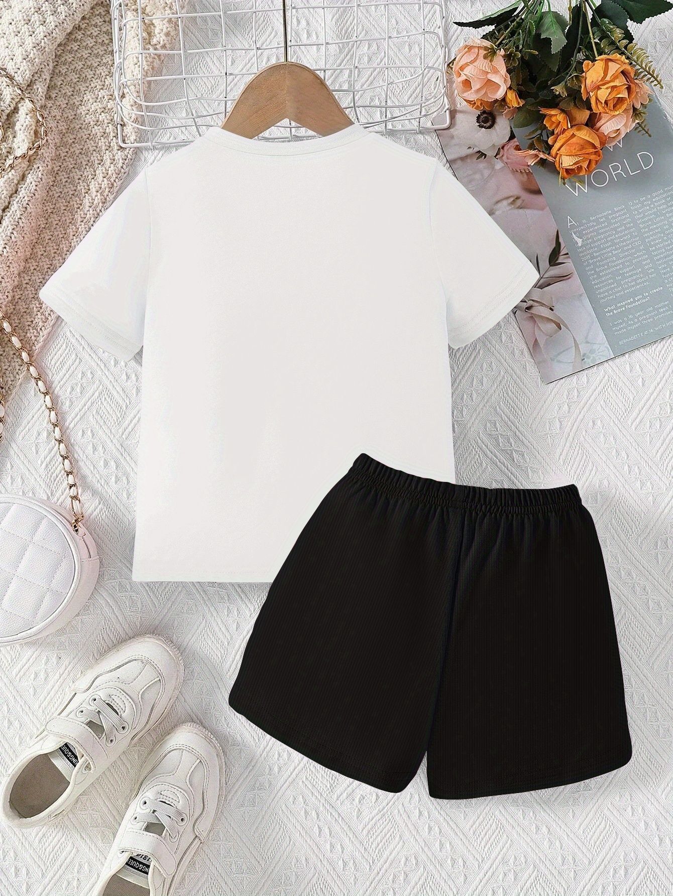 Girl's T shirt Shorts Set Daddy's Girl Leopard Print Short - Temu ...