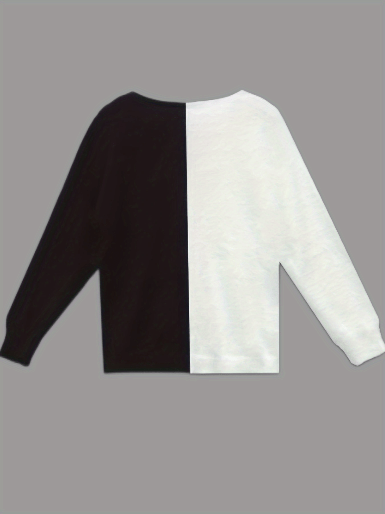 Color Block Button Front Knit Cardigan Casual V Neck Long - Temu Canada